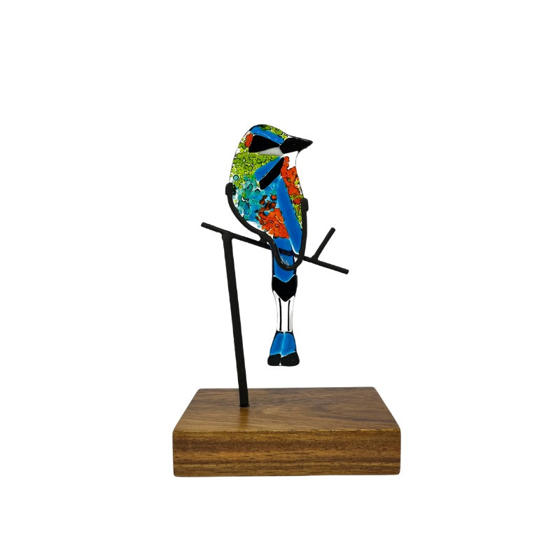Abstract Torogoz - Handmade Decorative Figure of National Bird