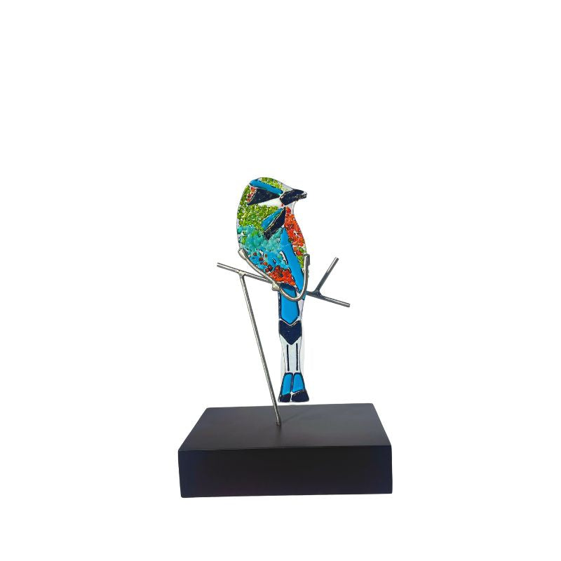 Abstract Torogoz - Handmade Decorative Figure of National Bird